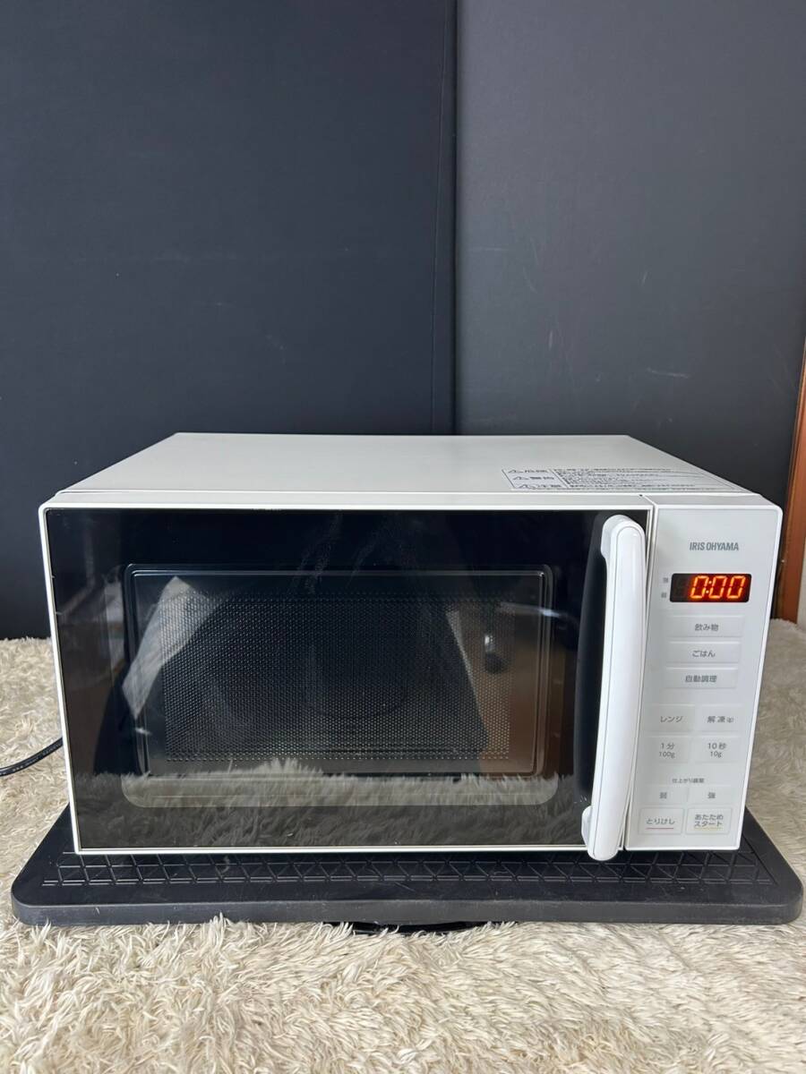 Yahoo!オークション - IRISOHYAMA アイリスオーヤマ PMG-F188-W 電子レ...