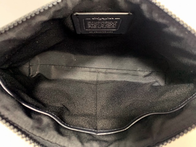 極美品 送料無料 コーチ メンズ COACH シグネチャー クラッチ 極美品 送料無料 コーチ メンズ COACH シグネチャー クラッチ