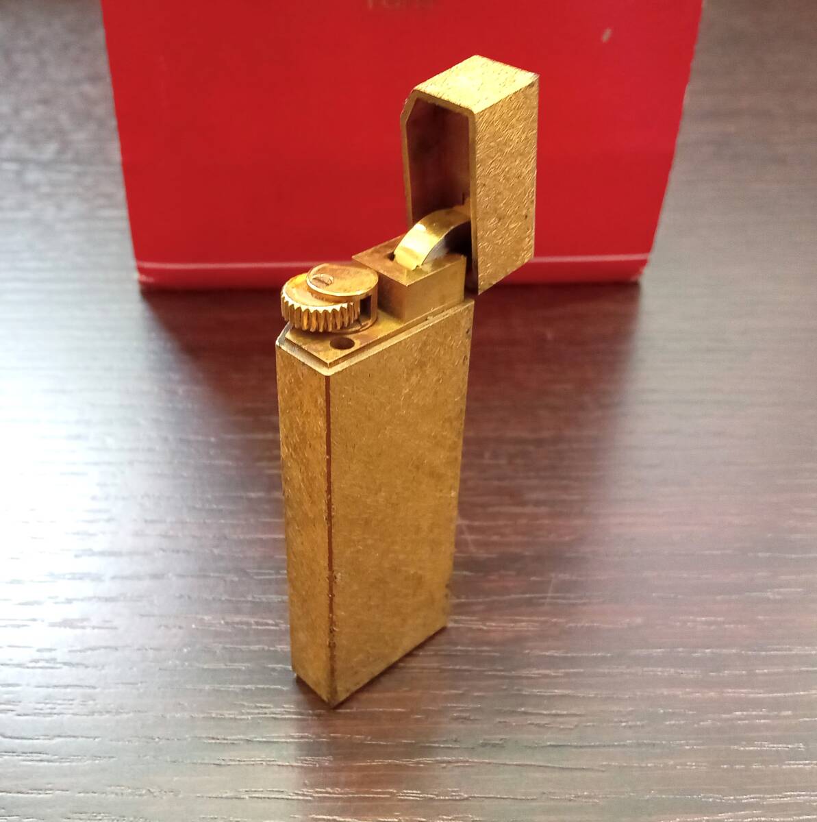 Yahoo!オークション - #5528【動作未確認】【Cartier/ガスライター/ゴ...