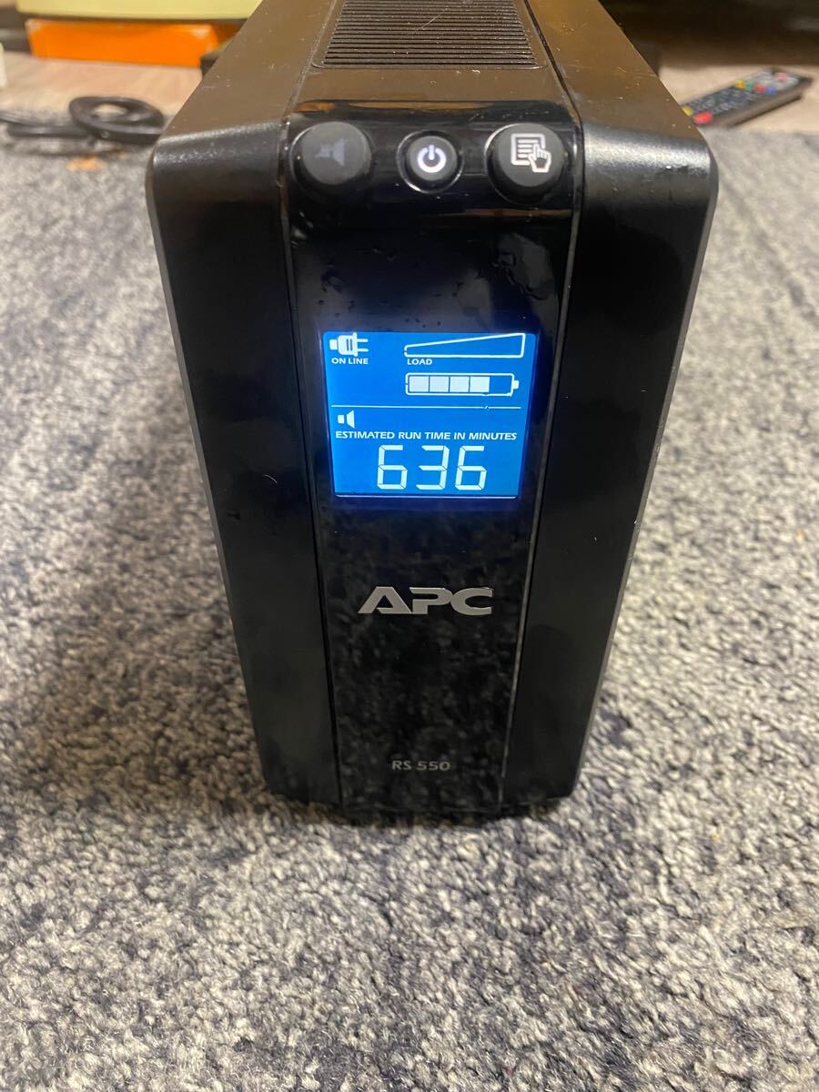 Yahoo!オークション - APC UPS RS-550 無停電電源装置 簡易動作確認済...