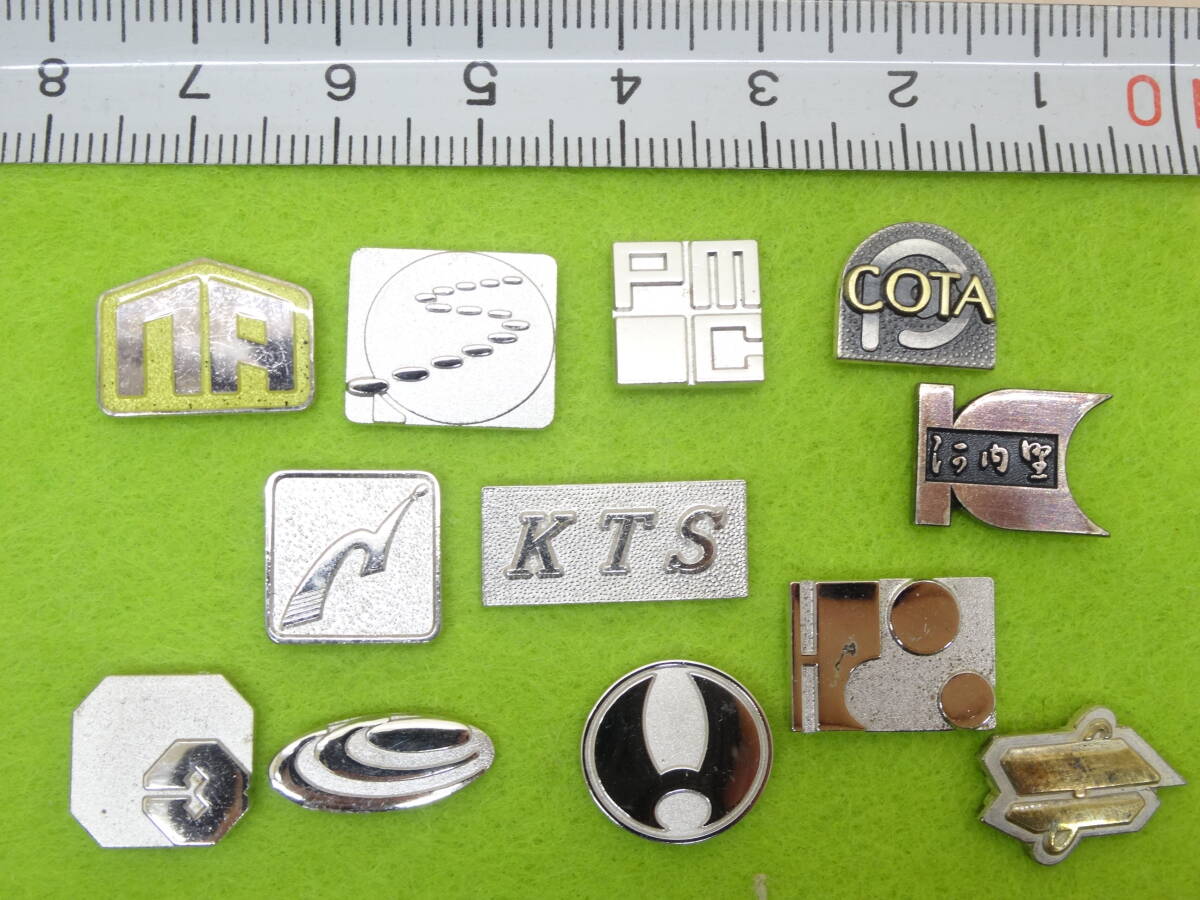 M 純銀バッジ 12点 24g すべて純銀製 KTS 河内塾 COTA PMC 企業(ピンバッジ)｜売買されたオークション情報、yahooの商品情報をアーカイブ公開 - オークファン ...
