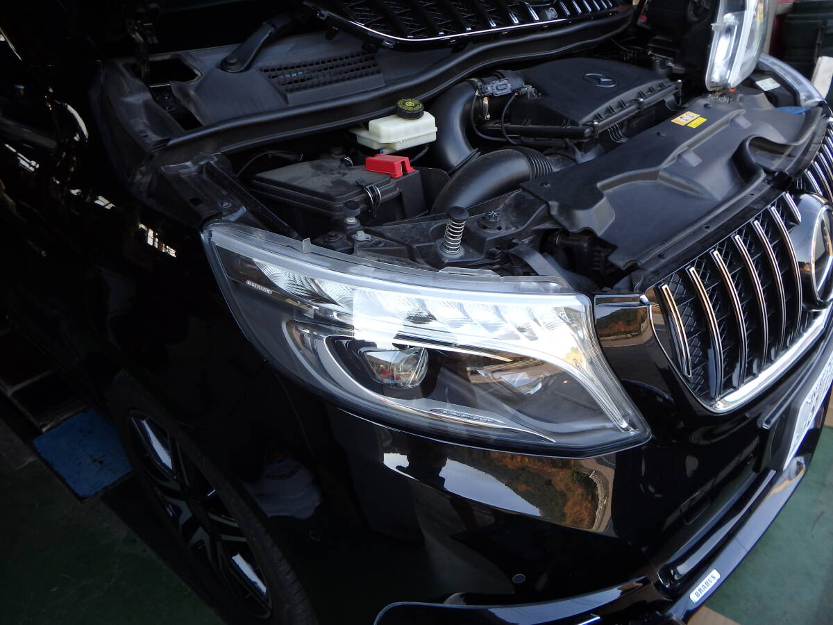 Yahoo!オークション - W447 ベンツ Vクラス 純正ヘッドライトLED 左右...