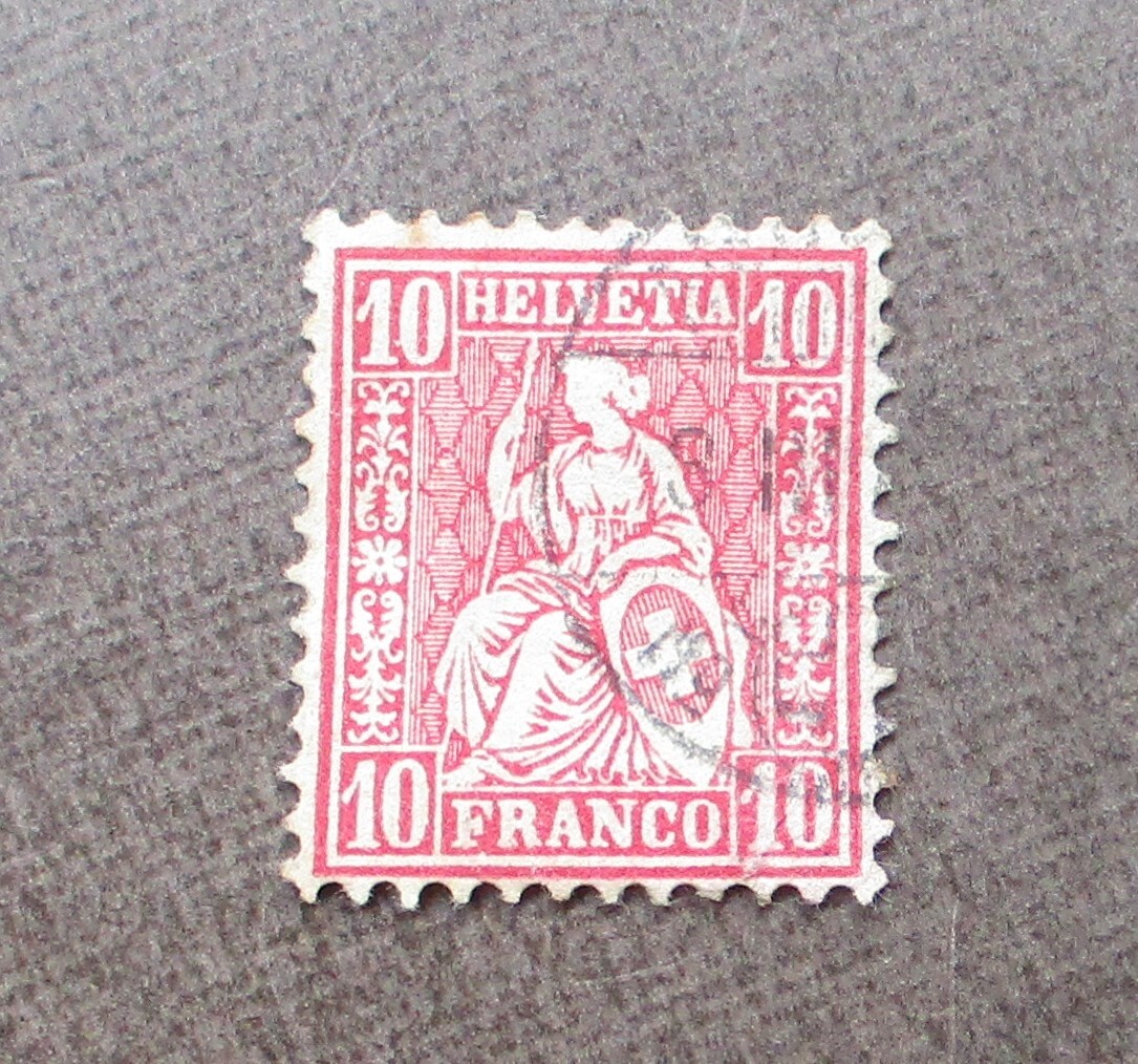 Yahoo!オークション - スイス SCカタログ＃53 10c 使用済 中古品