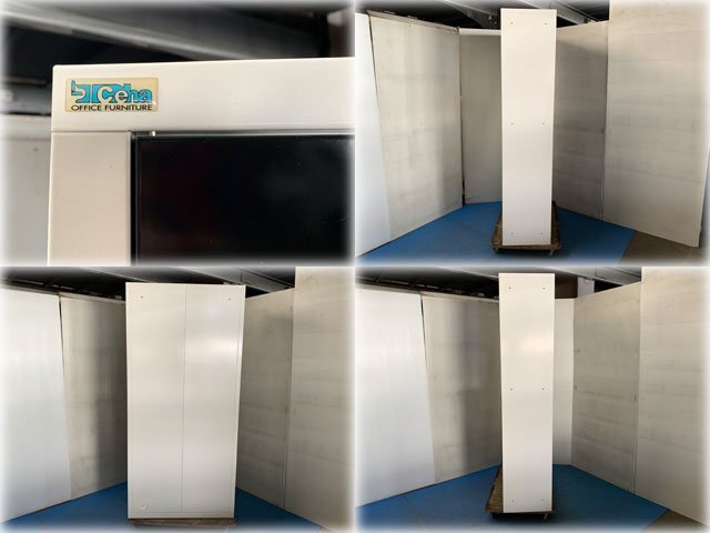 Yahoo!オークション - Ceha 両開き5段書庫 880×400×1850mm 両開き 下...