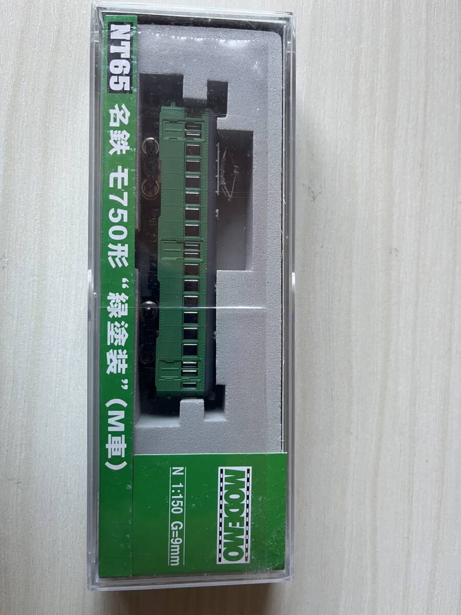 Yahoo!オークション - MODEMO NT65 名鉄 モ750形”緑塗装”（M車）