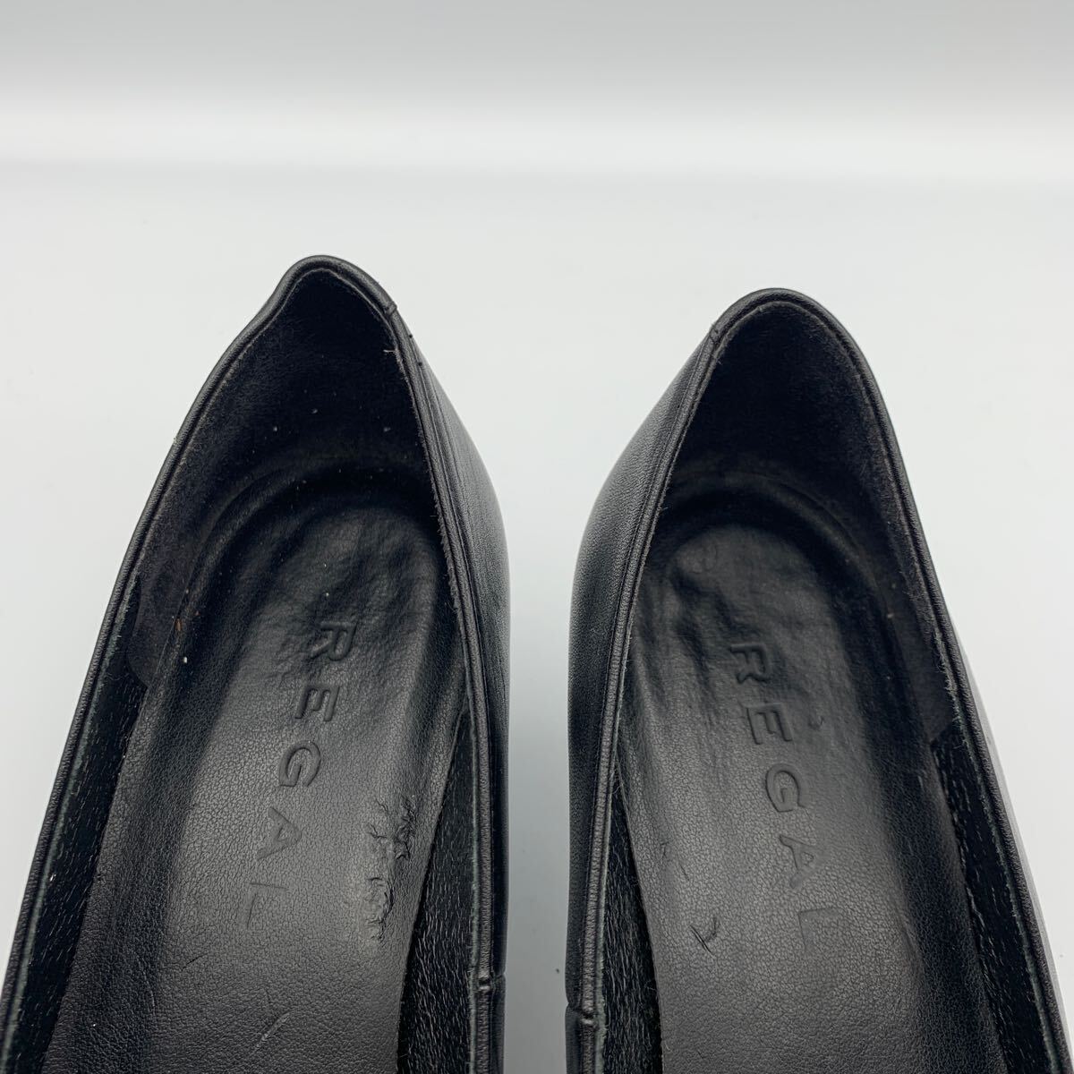 Yahoo!オークション - K473 REGAL リーガル レディース パンプス 23.5c...