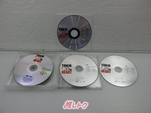 Yahoo!オークション - TOKIO CD 20th HEART 初回限定盤1 2CD+DVD [難大...
