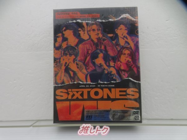 Yahoo!オークション - SixTONES DVD VVS 初回盤 4DVD 未開封 [美品]