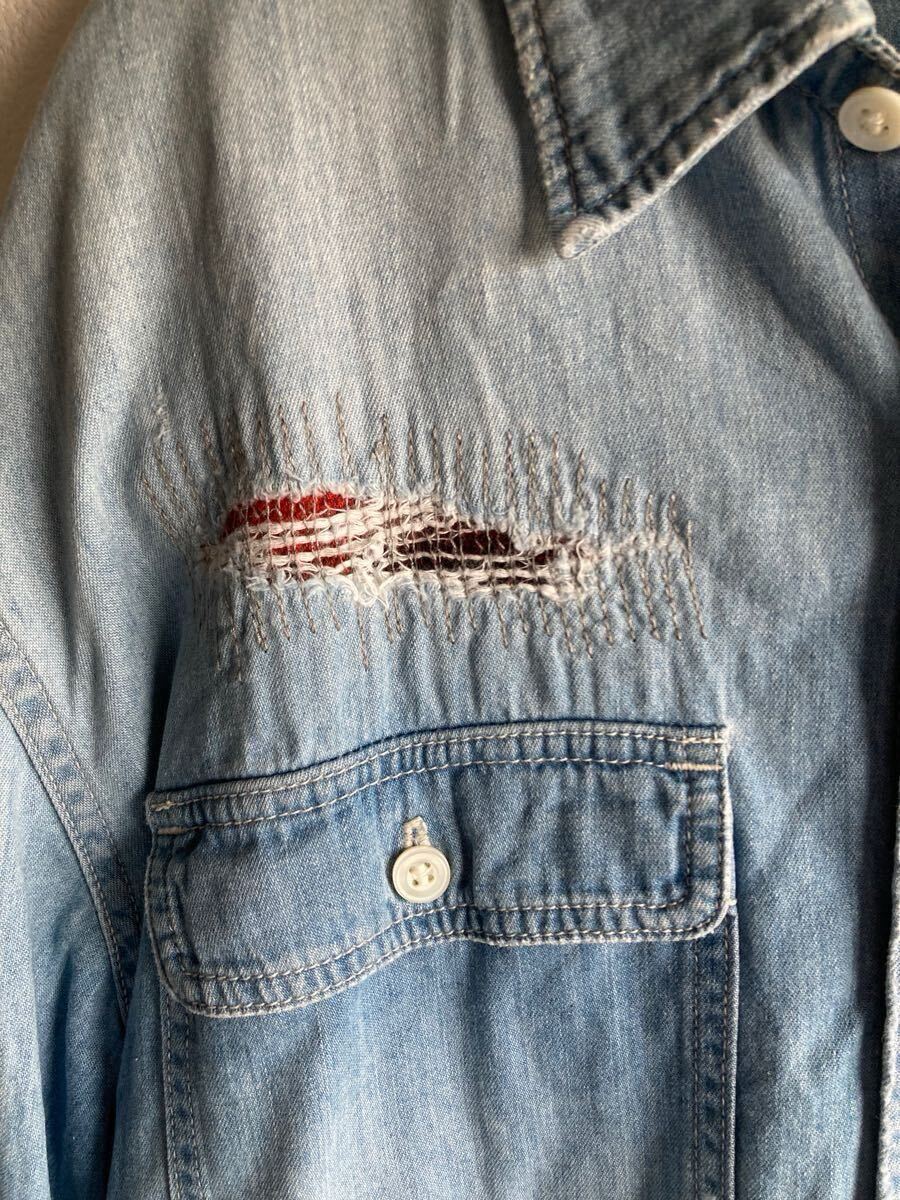 レア! Ron Herman Denim ロンハーマン デニム RHC ダメージ レア! Ron Herman Denim ロンハーマン デニム RHC ダメージ