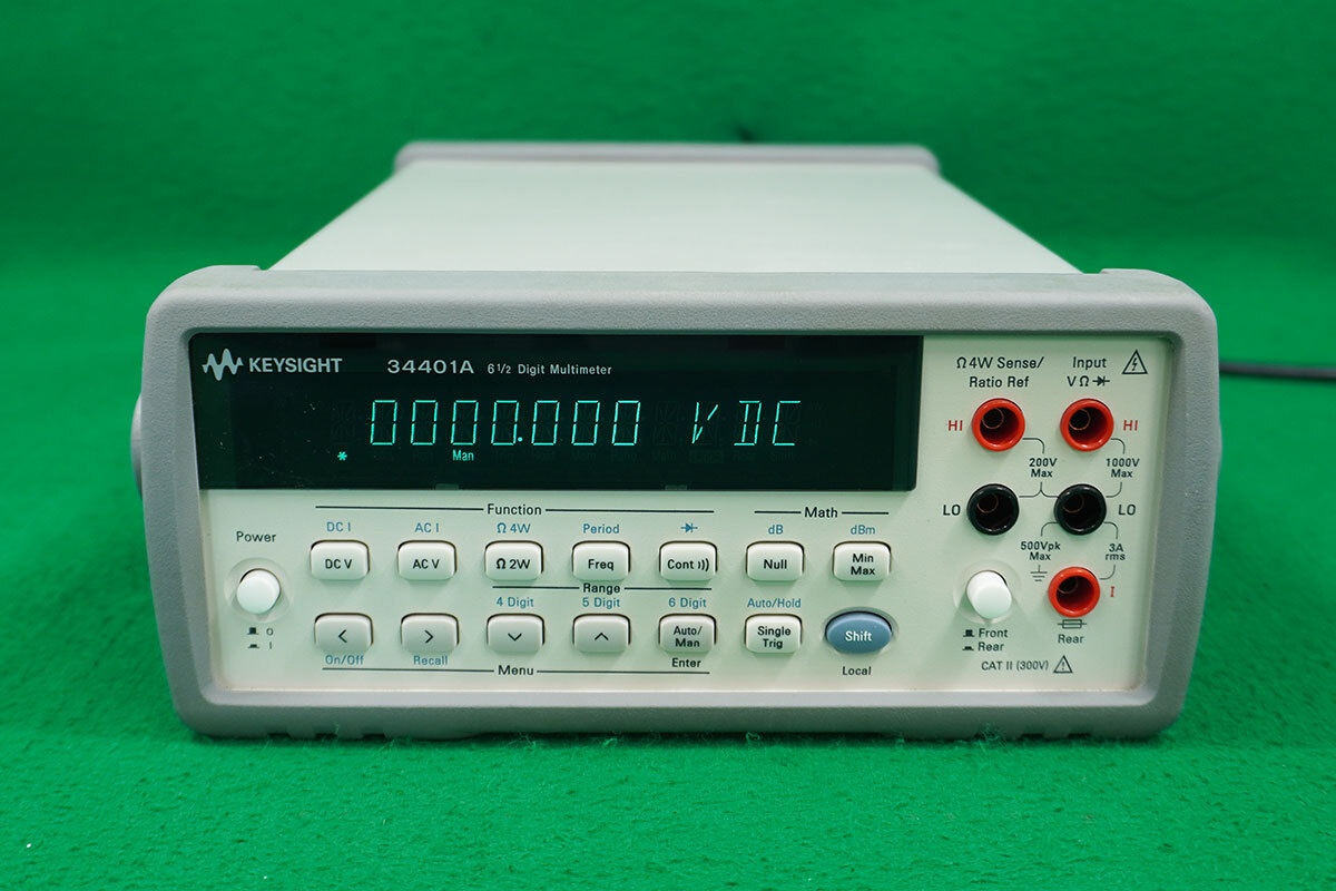 Yahoo!オークション - デジタルマルチメータ 34401A ヒューレットパッ...