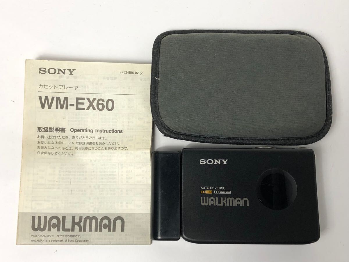 Yahoo!オークション - SONY WALKMAN WM-EX60 ソニー ウォークマン ポー...
