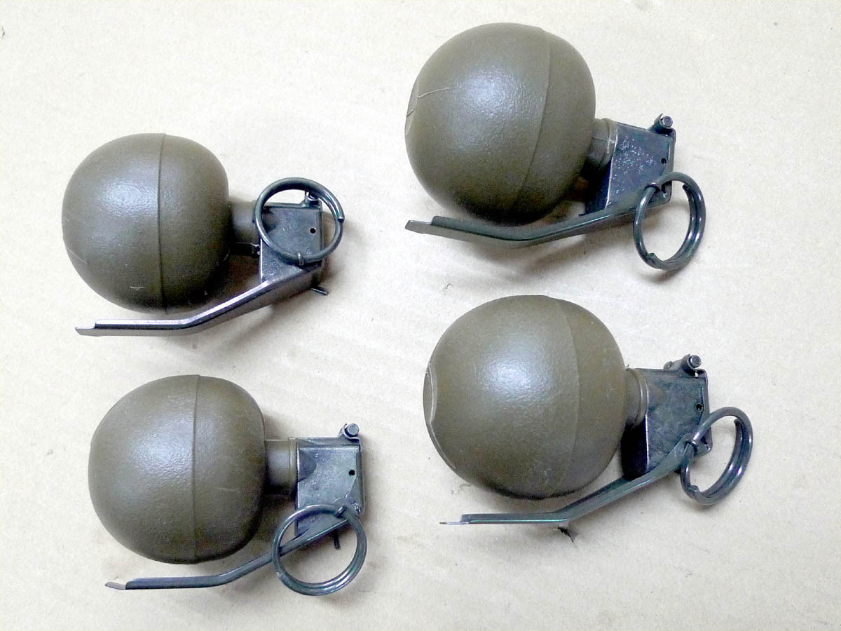 Yahoo!オークション - メーカー不明レプリカ・M67ハンドグレネード 破...