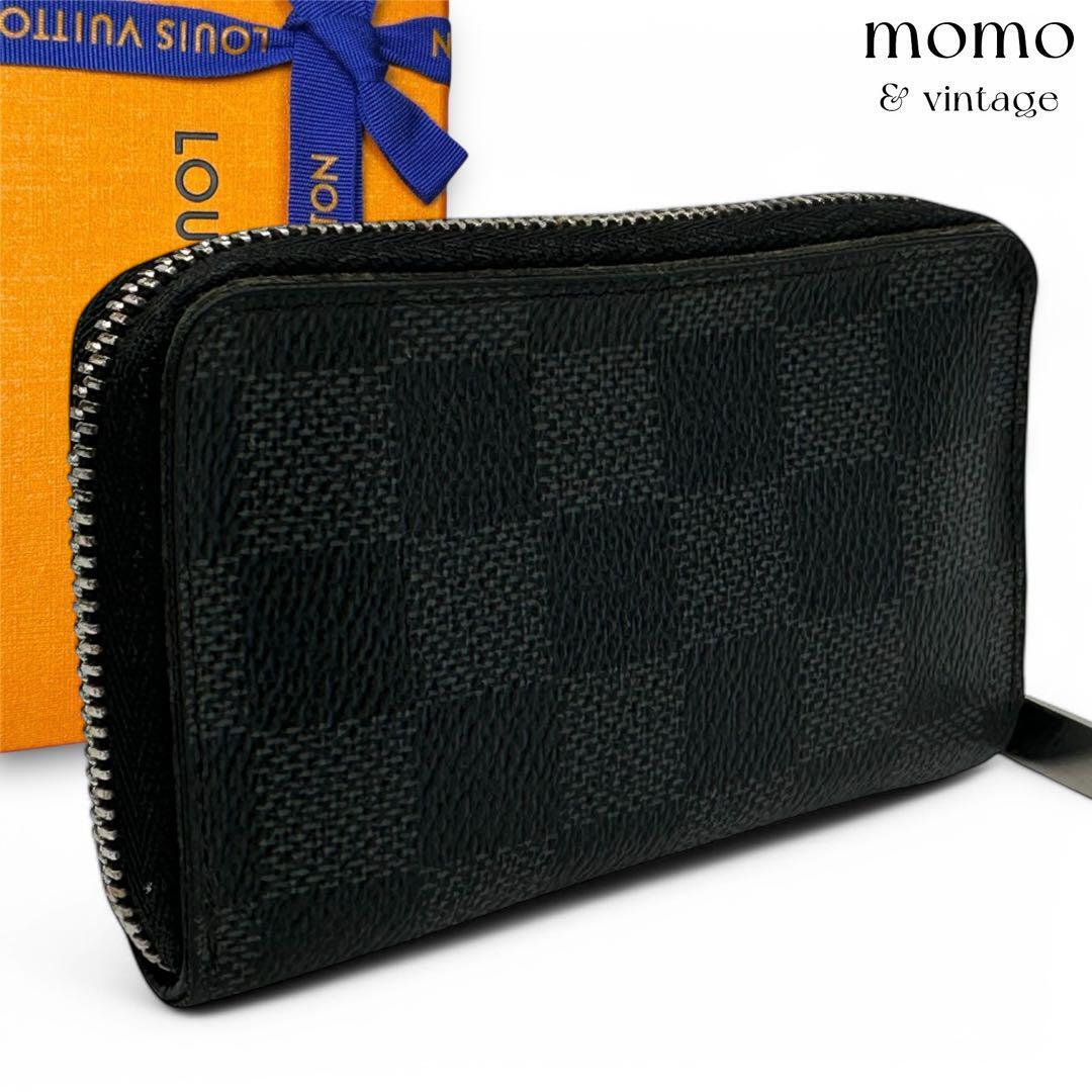 Yahoo!オークション - ルイヴィトン ダミエ グラフィット ジッピーコイ...