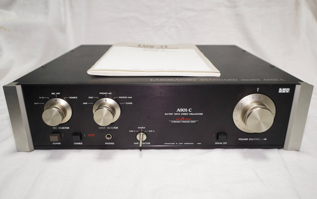 Yahoo!オークション - LUXMAN LUXKIT バッテリードライブステレオプリ...