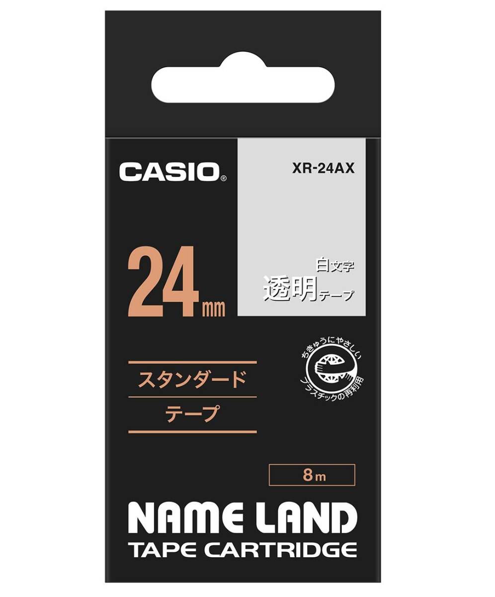 Yahoo!オークション - カシオ ラベルライター ネームランド テープ 24m...