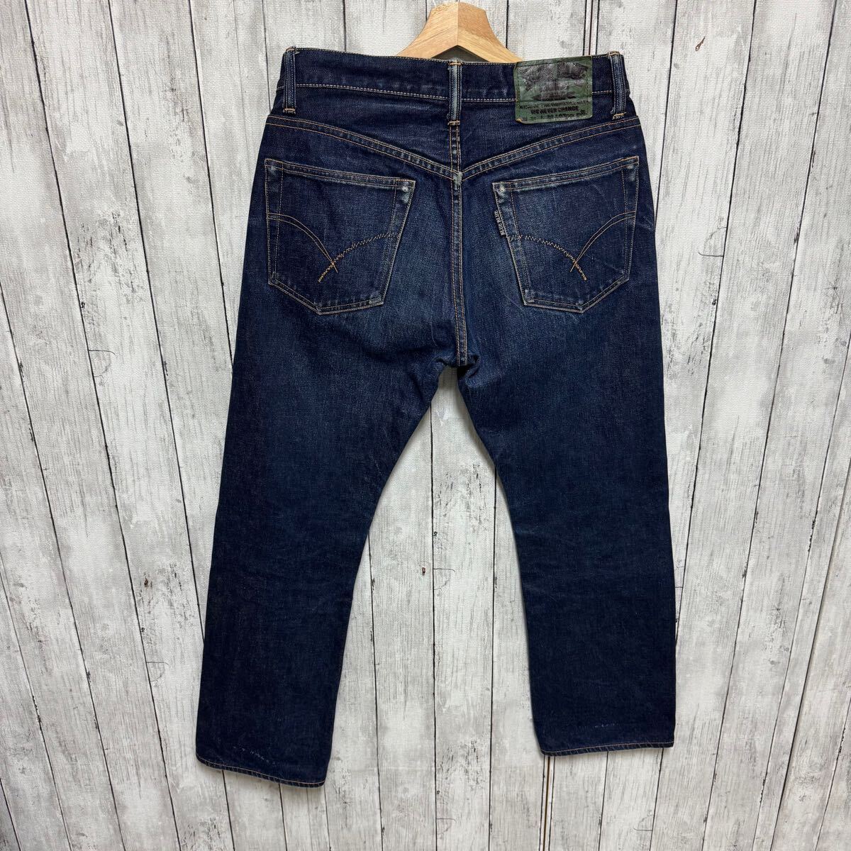 良品】 BLUE BLUE セルビッチデニム 色落ち 雰囲気|Yahoo 良品】 BLUE BLUE セルビッチデニム 色落ち 雰囲気|Yahoo