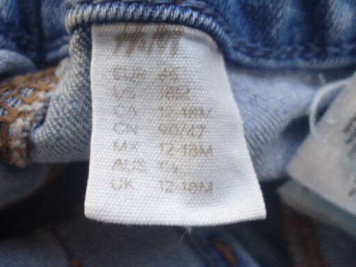 Yahoo!オークション - H&M(エイチ・アンド・エム) デニムパンツ（キッ...