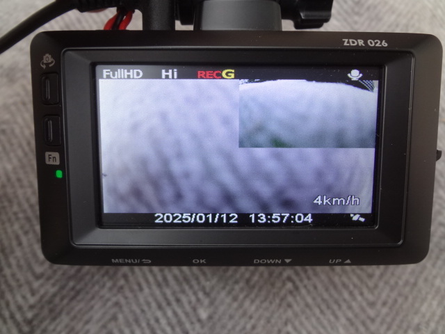 Yahoo!オークション - コムテック COMTEC 前後2カメラ ドライブレコー...