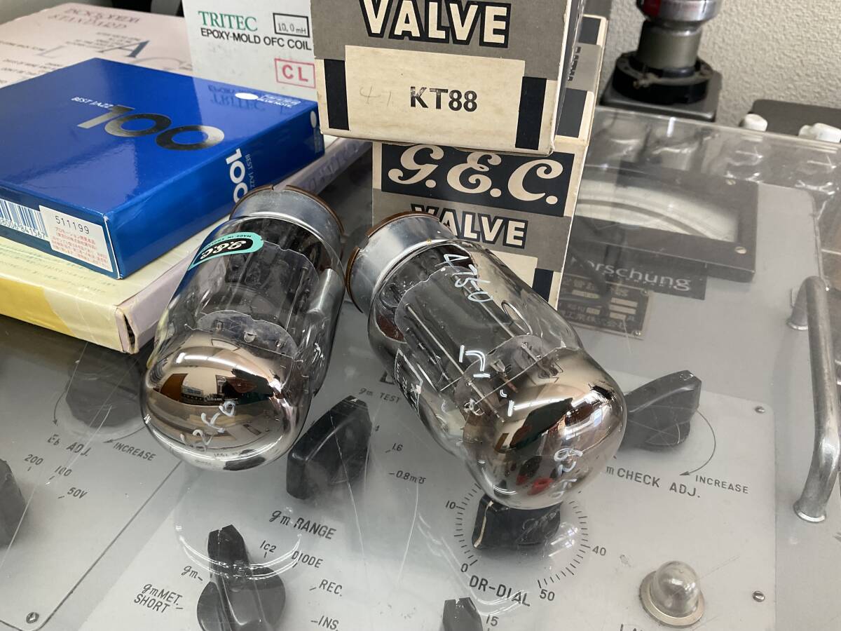 Yahoo!オークション - GEC KT88未使用 測定良品