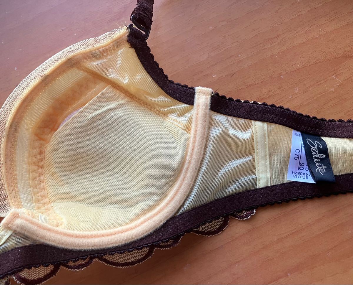 Yahoo!オークション - ワコール サルート ブラ C75 新品タグ付