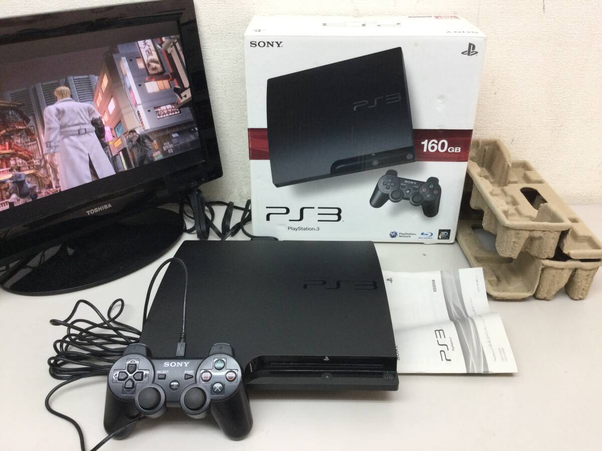 Yahoo!オークション - SONY PS3 プレイステーション3 160GB CECH-3000A...