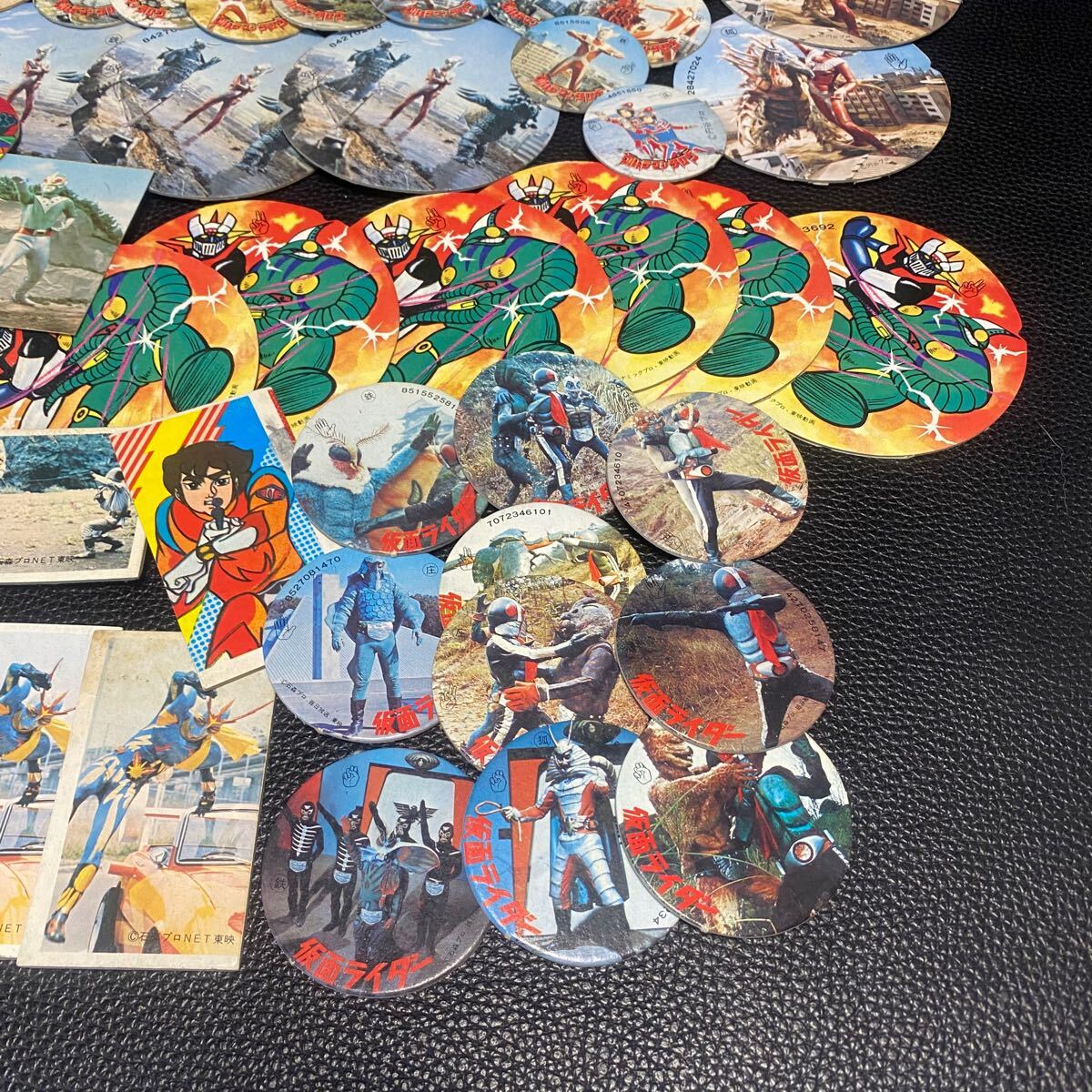 Yahoo!オークション - A241 ジャンク1円スタート メンコおまとめ 昭和...