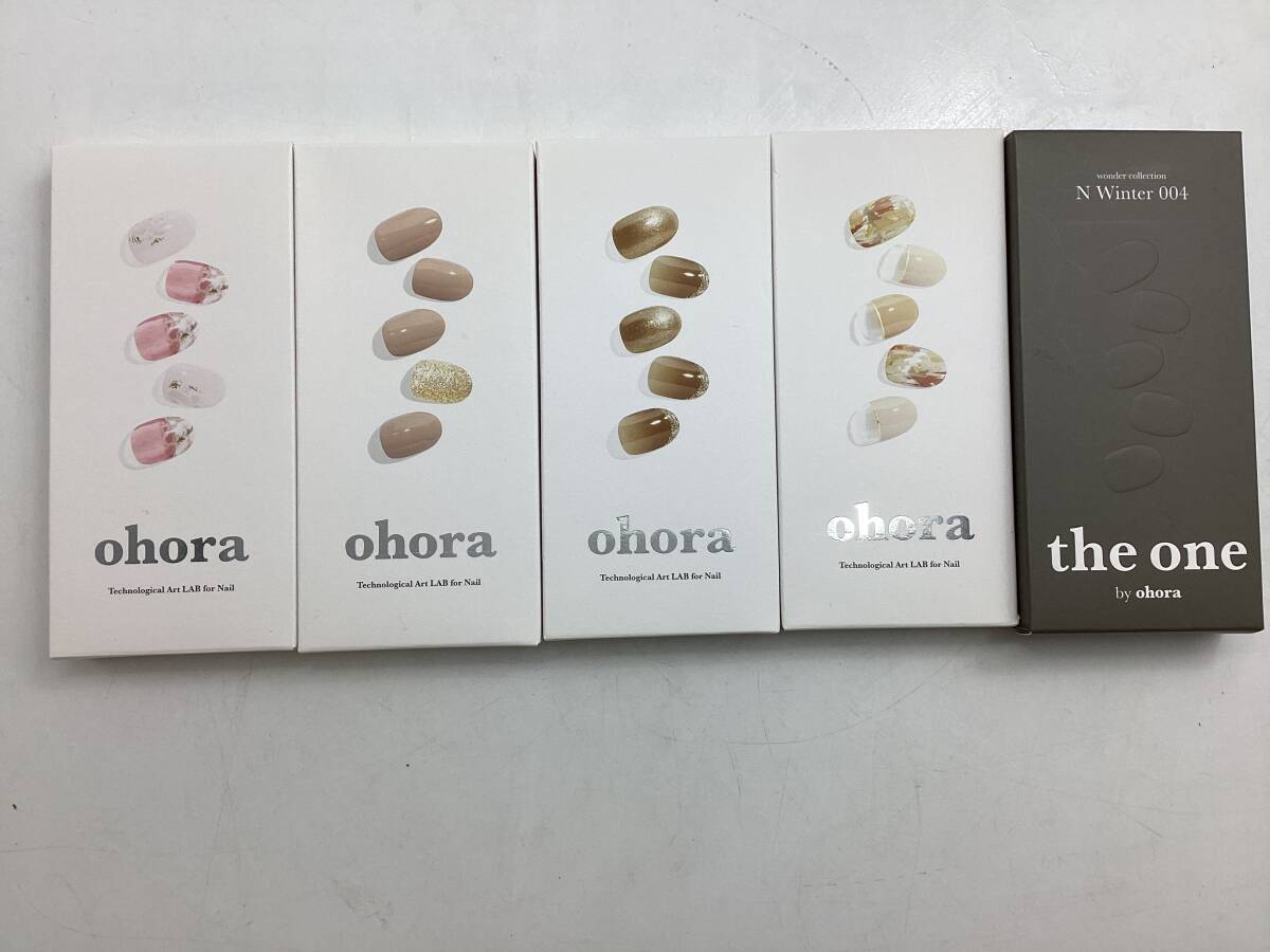 Yahoo!オークション - 【5105A】 ohora オホーラ ジェルネイル シール ...