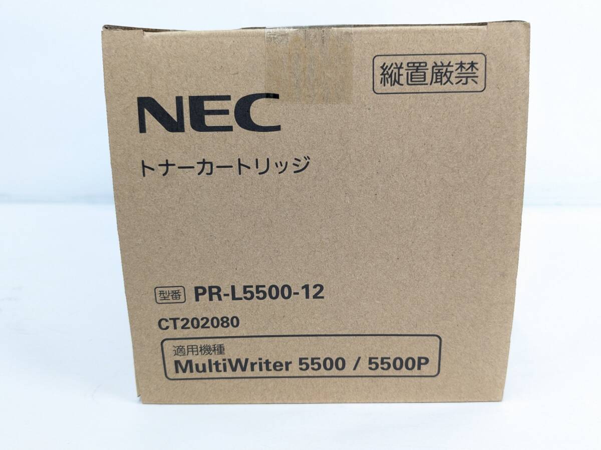 Yahoo!オークション - 未使用 NEC 純正 トナー PR-L5500-12 エヌイーシ...