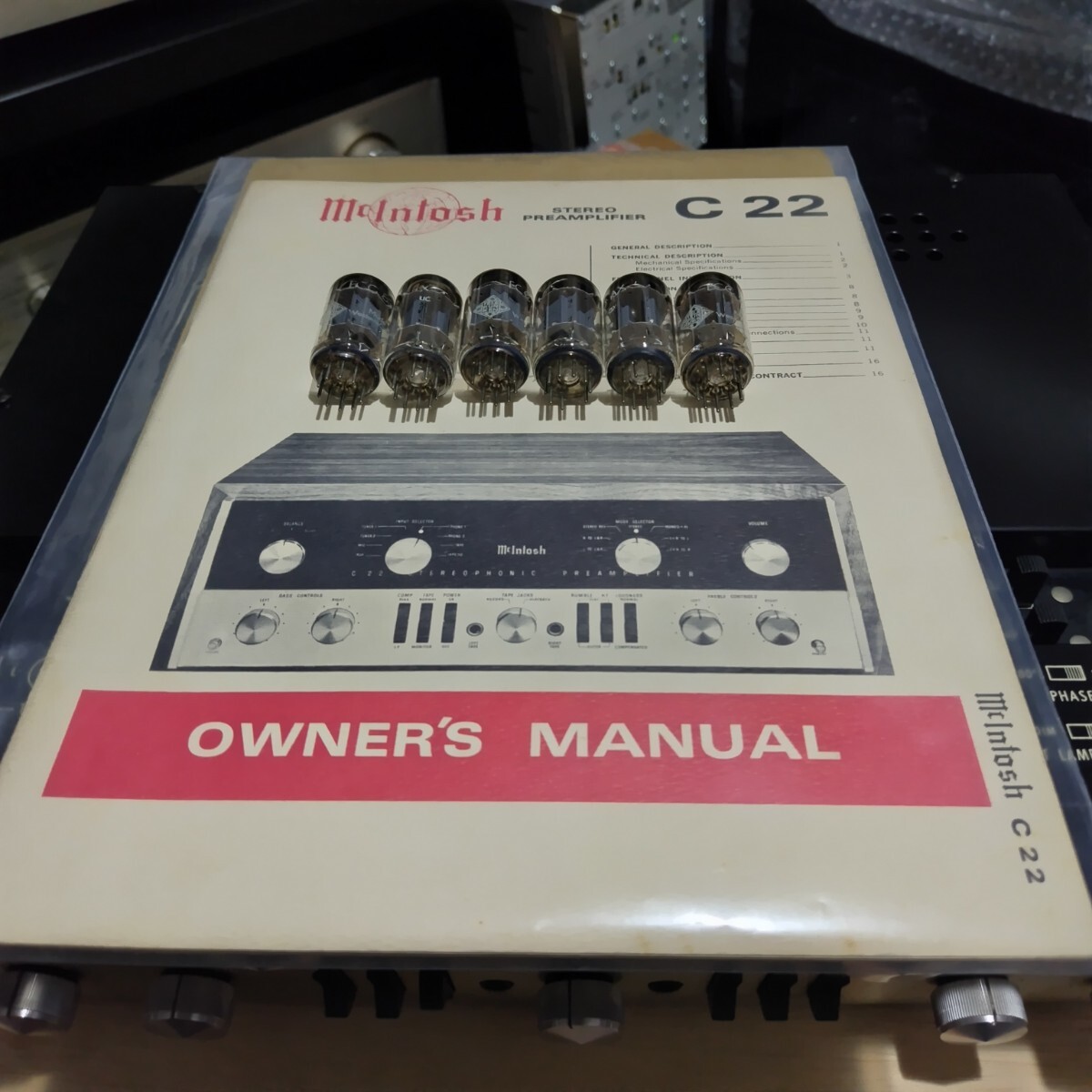 Yahoo!オークション - マッキントッシュc22プリアンプ オリジナル フル...