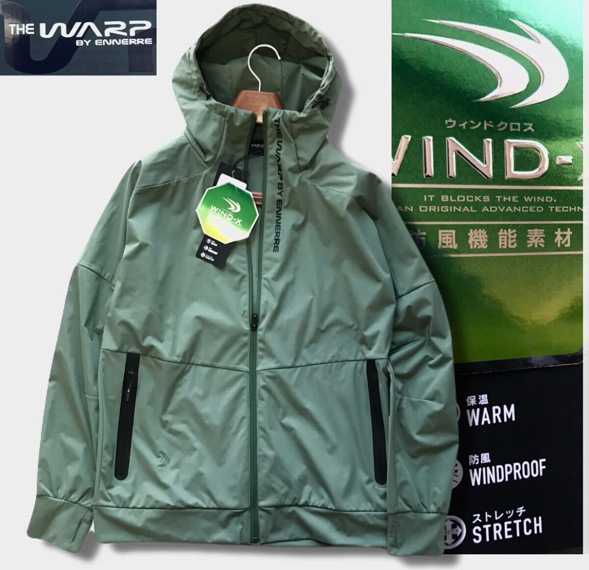 Yahoo!オークション - J051新品【メンズXL】カーキ 定価16280円 高品...