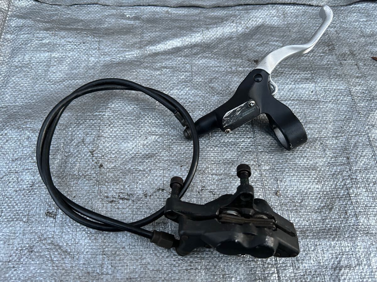 Yahoo!オークション - SHIMANO Deore XT 油圧ブレーキレバー キャリパ...