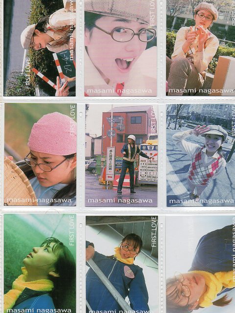 日本代購代標第一品牌【樂淘letao】－【希少】 長澤まさみ トレカ 9枚セット 『First Love』 (DVD10～18)