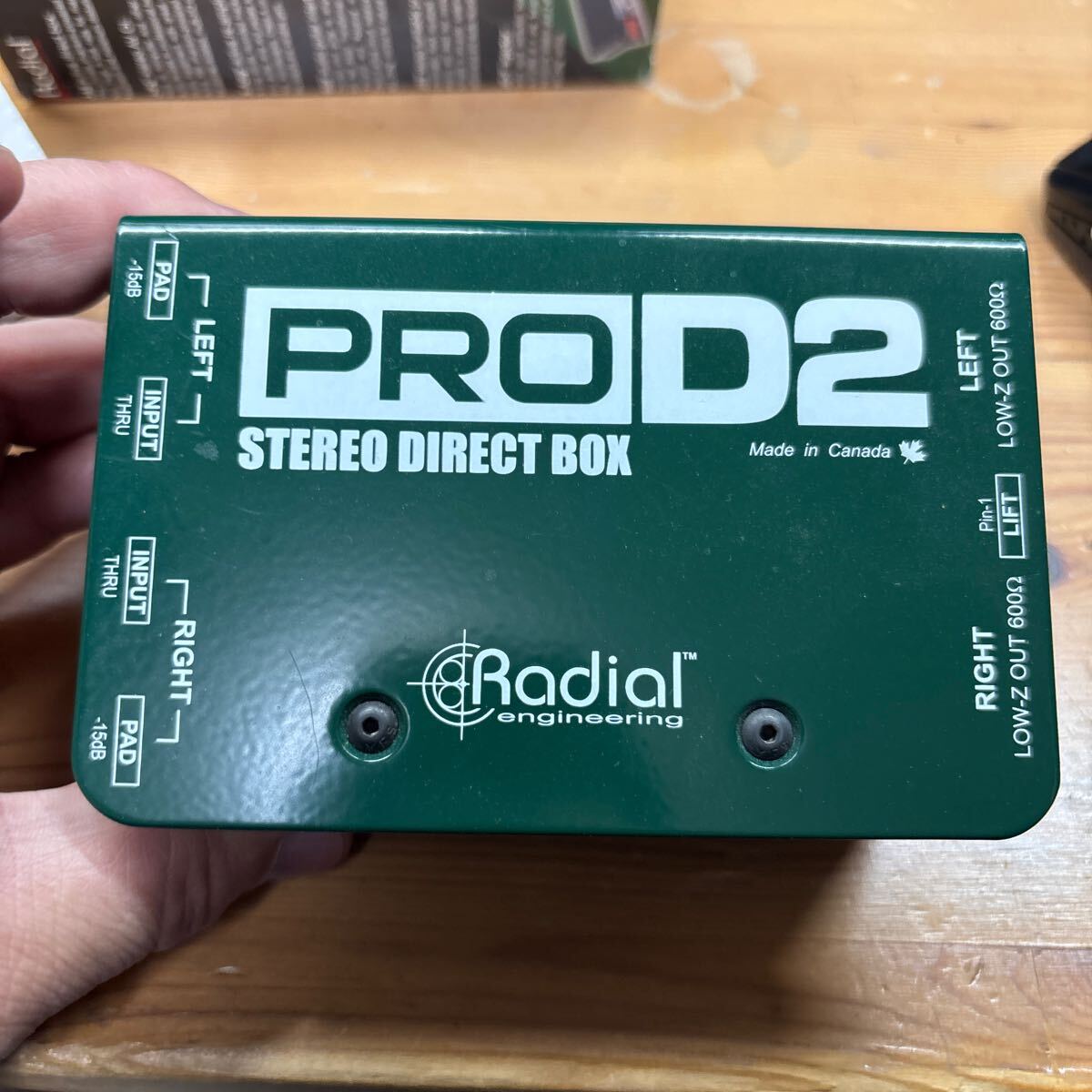 Yahoo!オークション - RADIAL PRO D2 DIRECT BOX