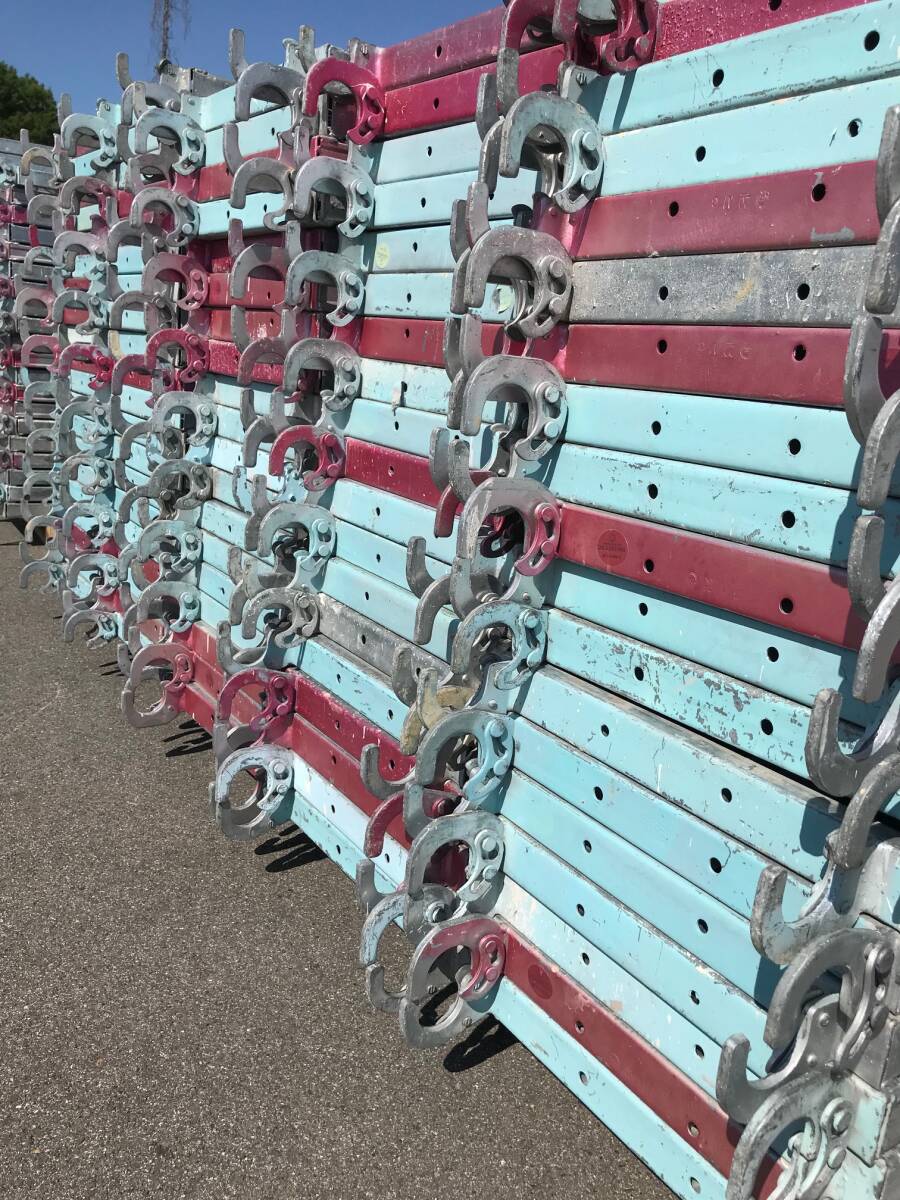 福岡発 信和Aタイプ 4018踏板 1本2 800円 一側 クサビ式足場 仮設材 信和 平和 KRH 多社材含む(足場台、足場板)｜売買されたオークション情報、yahooの商品情報をアーカイブ ...