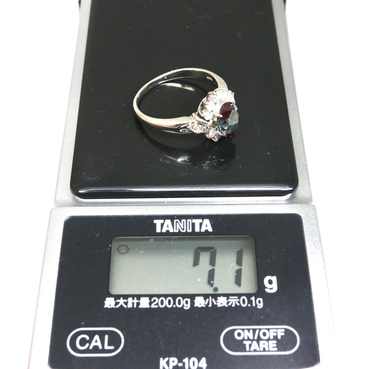 Yahoo!オークション - 1円〜 Crecent Vert(クレサンベール) Pt900 アレ...