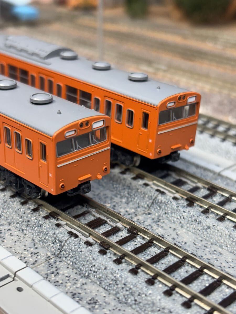 Yahoo!オークション - 1円スタート KATO 103系電車 オレンジ7両編成 全...