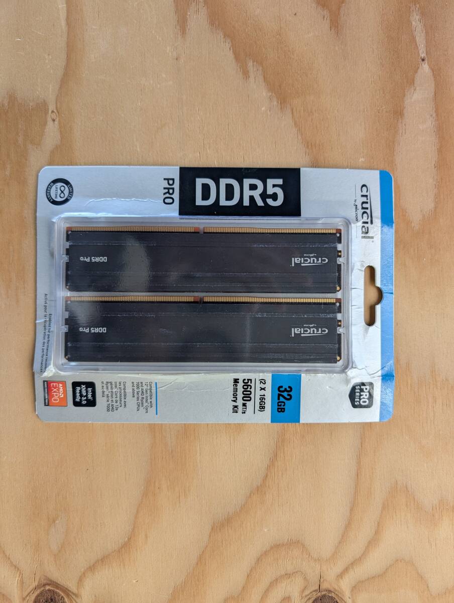 デスクトップPC メモリ Crucial PRO 32GB メモリ 2x16GB DDR5-5600(その他)｜売買されたオークション情報、yahooの商品情報をアーカイブ公開 ...