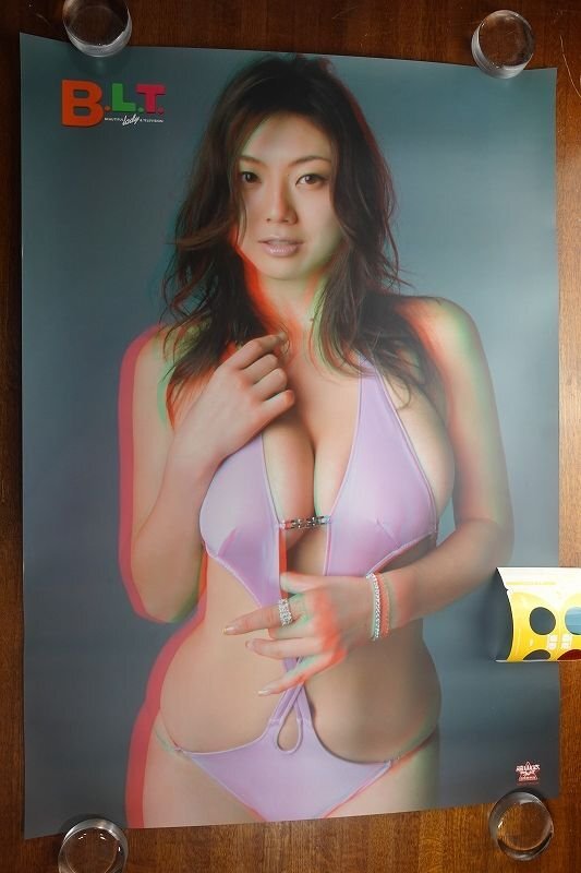 長X057/A1サイズ B.L.T. BEAUTIFUL Lady & TELEVISION グラビア 水着 ポスター 遠山式立体表示法/3D /(あ行)｜売買されたオークション情報 ...