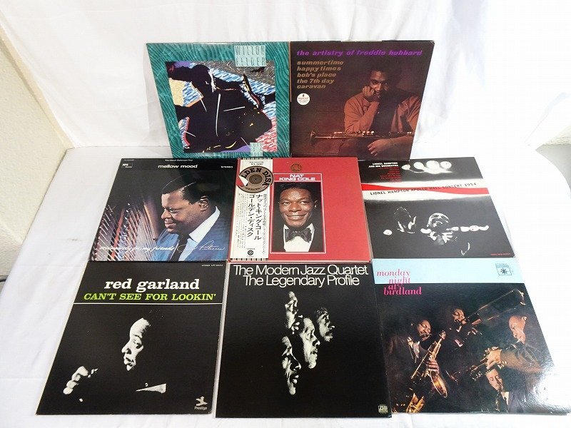 Jazz LP8組 Wilton Felder/Oscar Peterson/Nat King Cole/Lionel Hampton/Red Garland/MJQ 他 ジャズレコード _東 ...