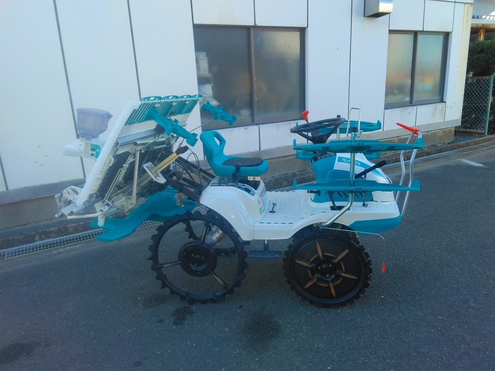 Yahoo!オークション - 【H-3097】中古美品 kubota クボタ 4条植え 田植...