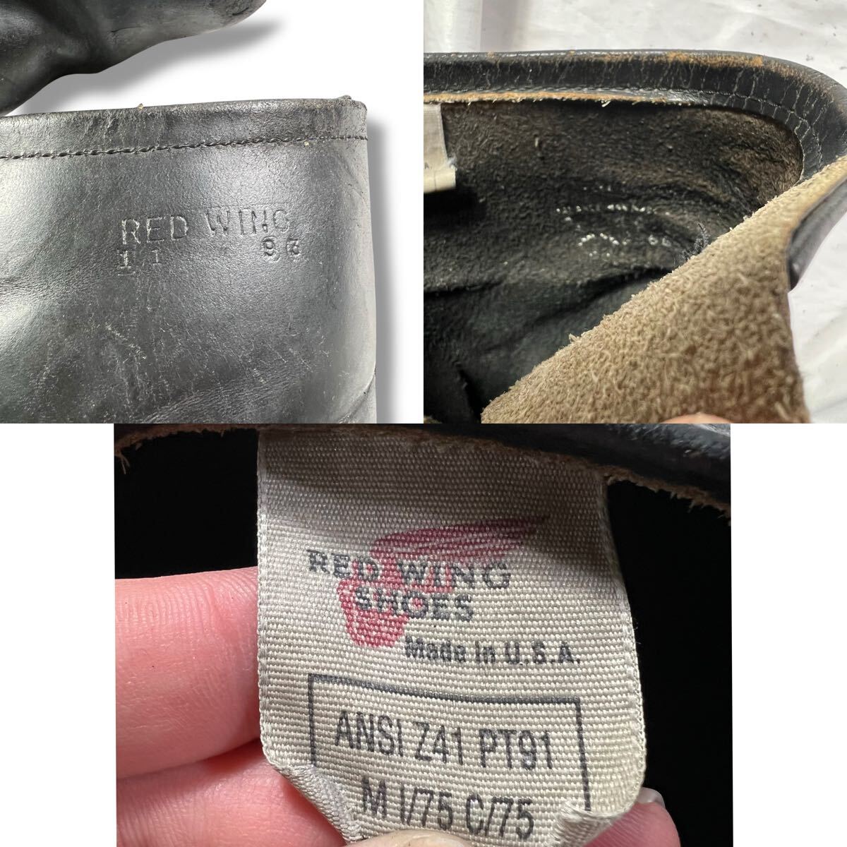 Yahoo!オークション - 93年製 レッドウィング REDWING PT91 エンジニア...