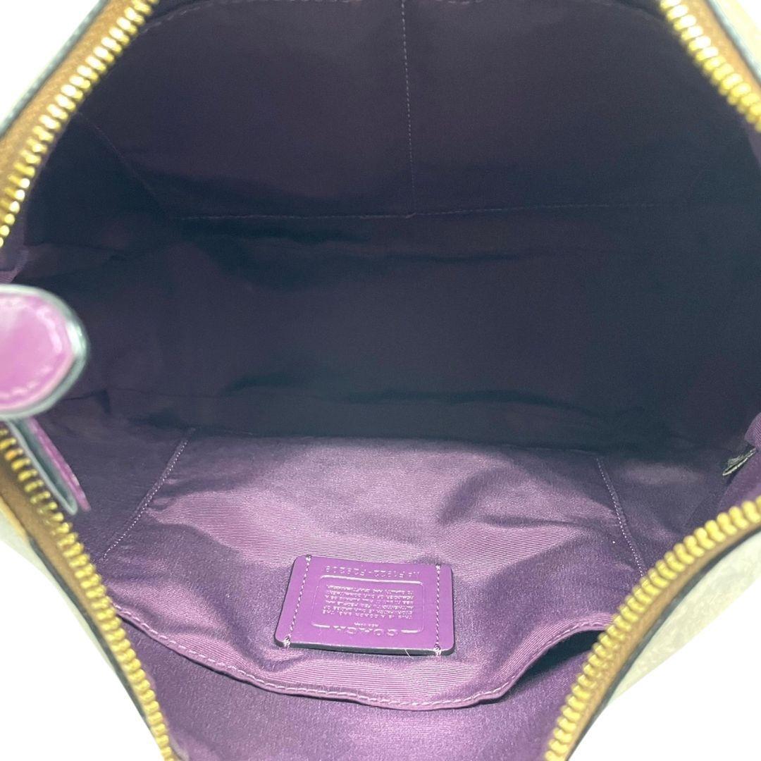 Yahoo!オークション - 極美品 COACH コーチ ショルダーバッグ s68 シグ...