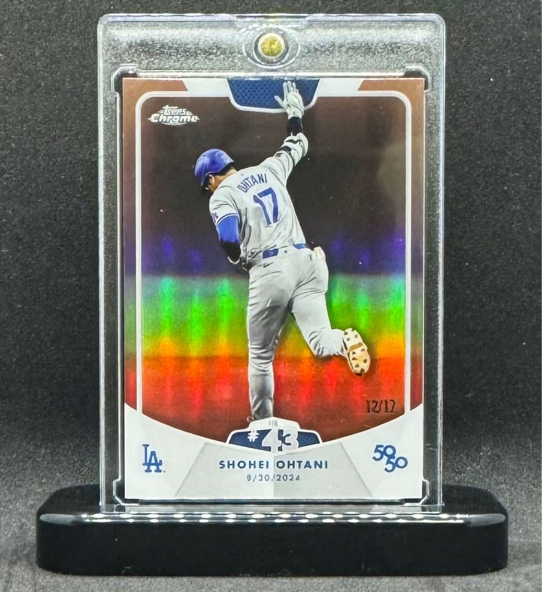 ☆17枚限定☆ 2024 Topps 50/50 大谷翔平 shohei ohtani 煩く HR #8 ☆17枚限定☆ 2024 Topps 50/50 大谷翔平 shohei ohtani 煩く HR #8
