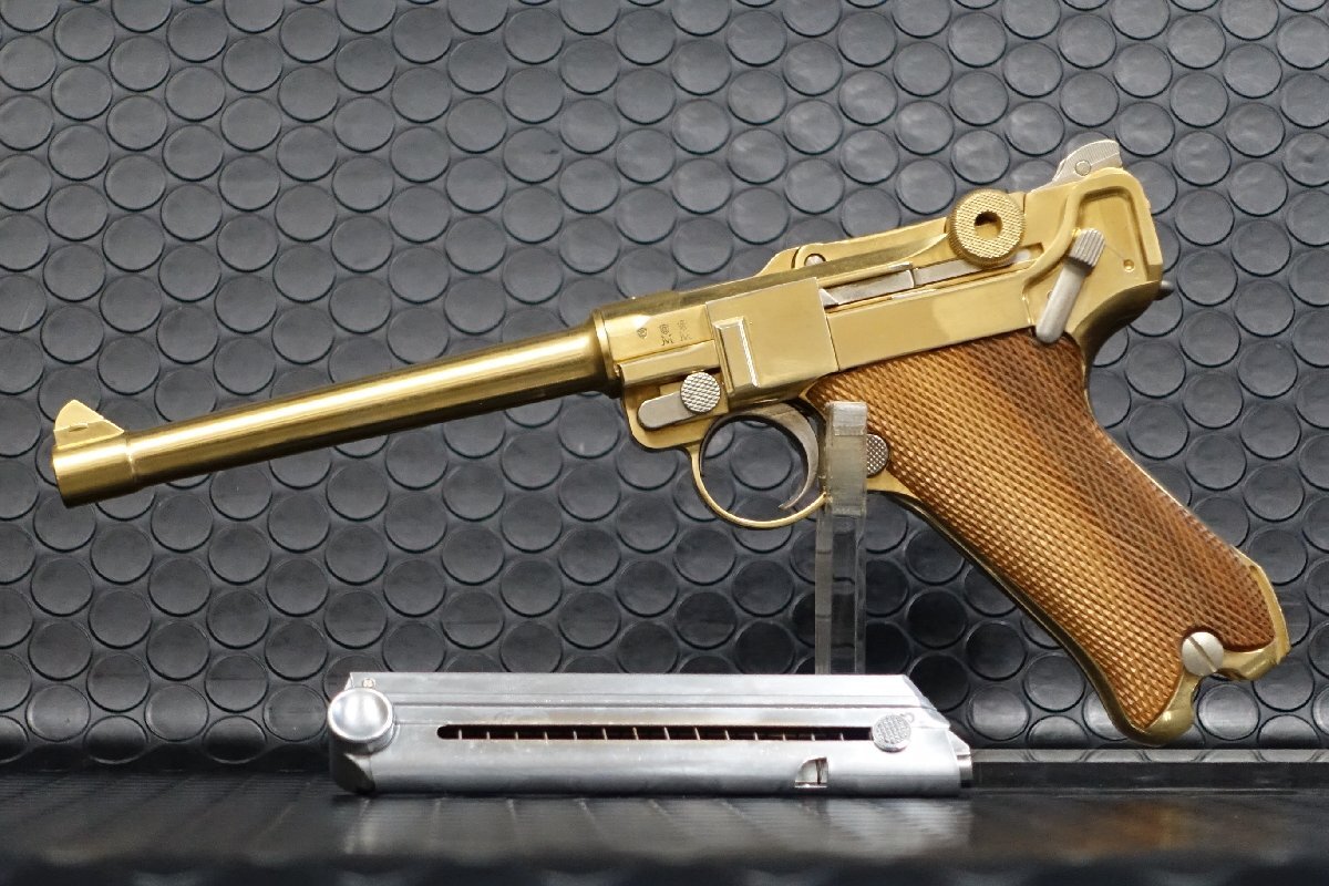 Yahoo!オークション - マルシン ルガー P08 6インチ 木製グリップ付 SM...