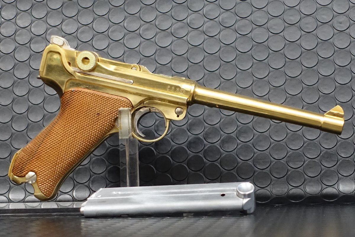 Yahoo!オークション - マルシン ルガー P08 6インチ 木製グリップ付 SM...