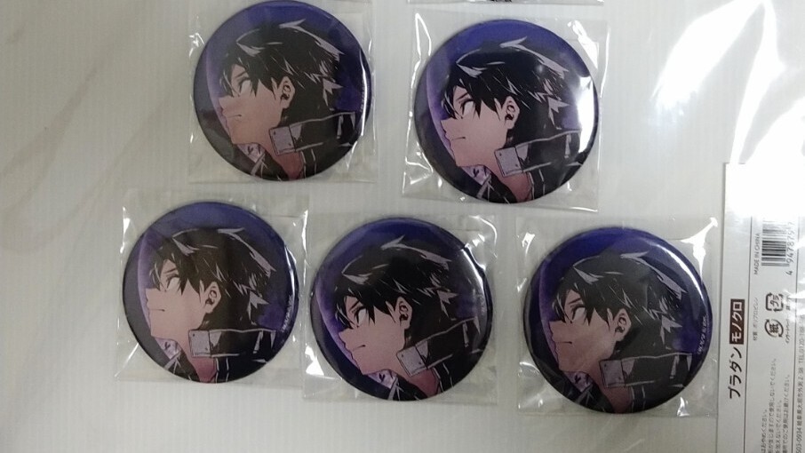 ソードアート・オンライン SAO☆くじ引き堂☆キリト・缶バッジ ソードアート・オンライン SAO☆くじ引き堂☆キリト・缶バッジ