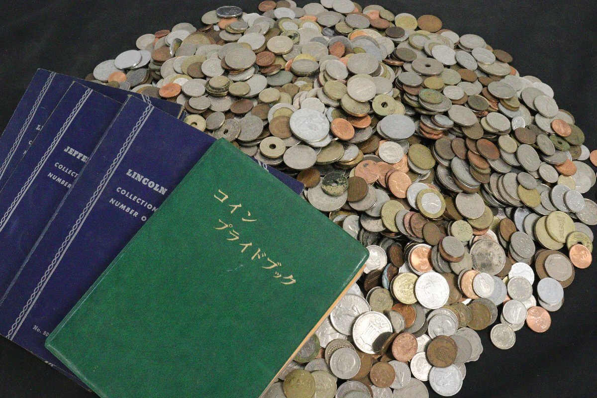 Yahoo!オークション - 世界の・海外のコイン おまとめ【約13.42kg(ビニ...