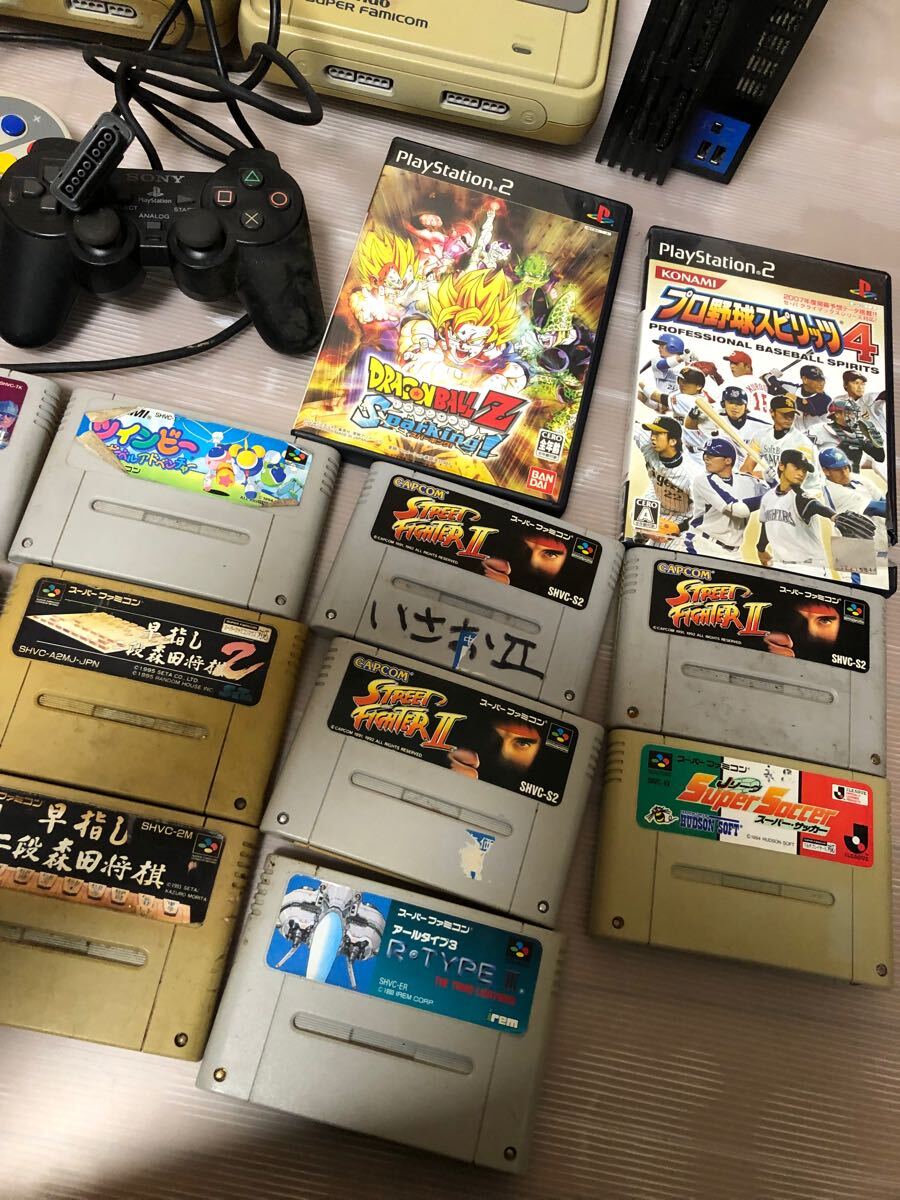Yahoo!オークション - ジャンク SFC スーパーファミコン/PS2 プレステ2...