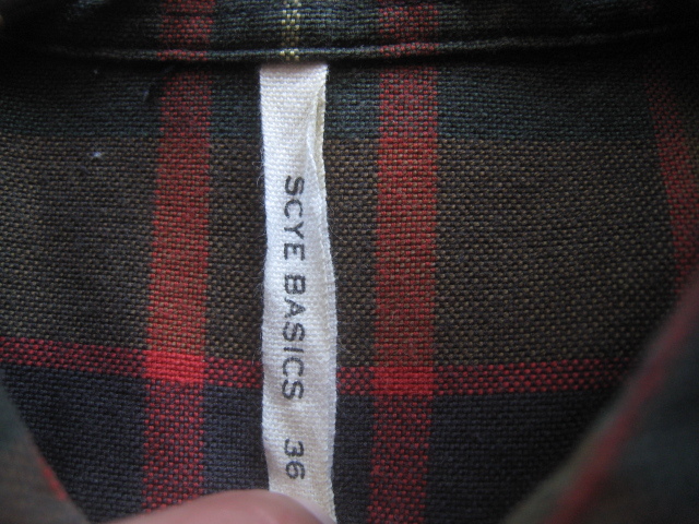 Yahoo!オークション - 極上日本製 サイ ベーシックス SCYE BASICS チェ...