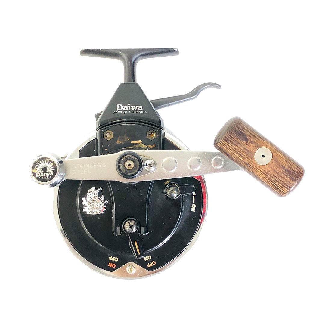 Yahoo!オークション - K ダイワ ダイワ バイキング SS-88LB 方軸受リー...